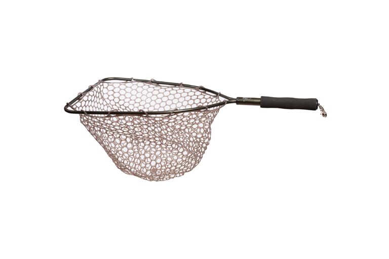 19″ Aluminum Trout Net with Ghost Netting - Adamsbuilt Fishing